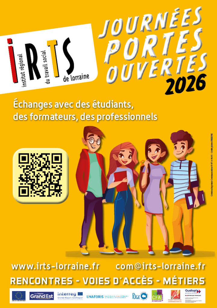 Journées Portes Ouvertes 10 & 17 Janvier 2026 - IRTS de Lorraine
